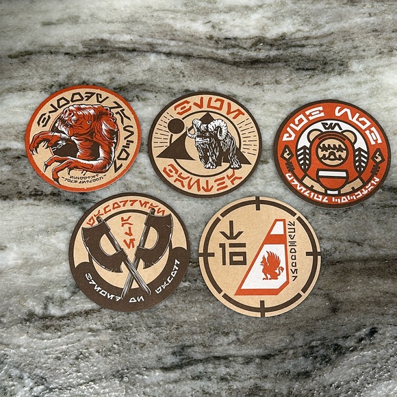 Disney | Dining | Star Wars Galaxys Edge Ogas Cantina Coasters Complete ...